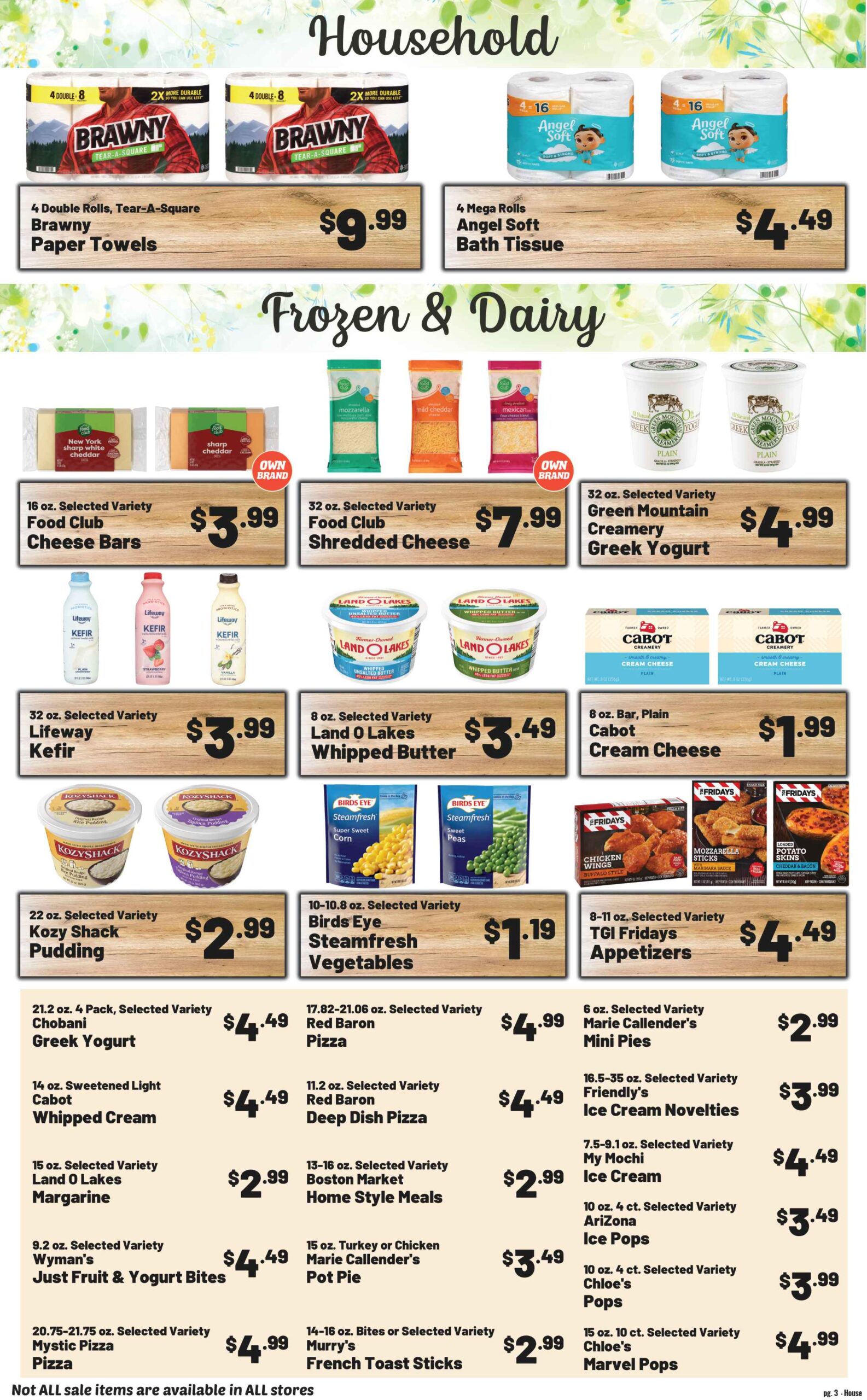 Weekly Flyer Kingfield - Mainely Provisions